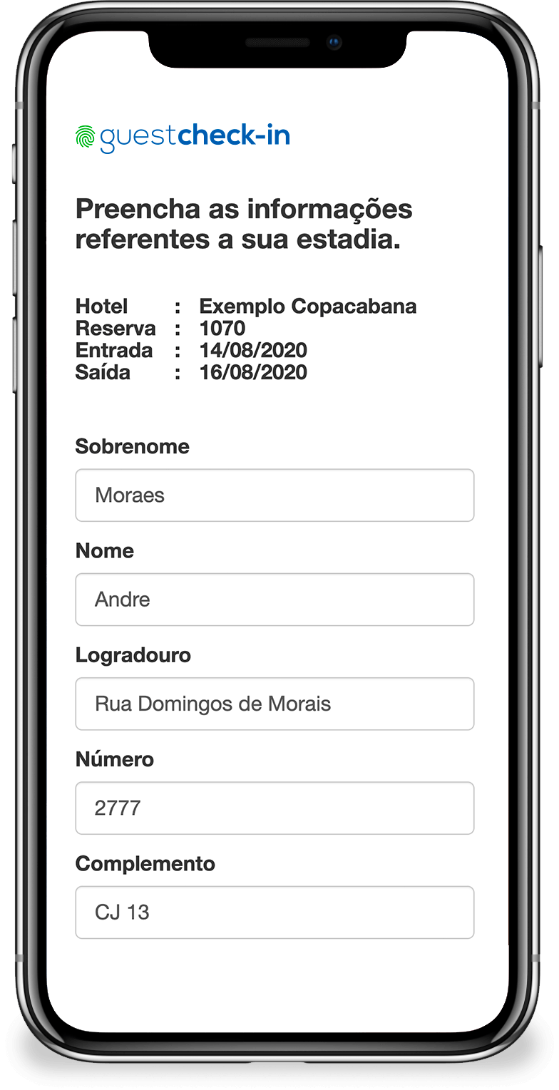 GuestCheck-in - Net4Guest guest check-in
